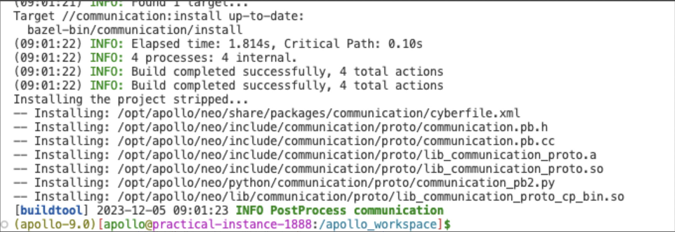 Apollo: Cyber通信机制实践之Listener-Talker通信（python）