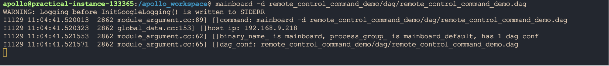 Apollo: Apollo规划之远程启动车辆-命令控制（9.0版）