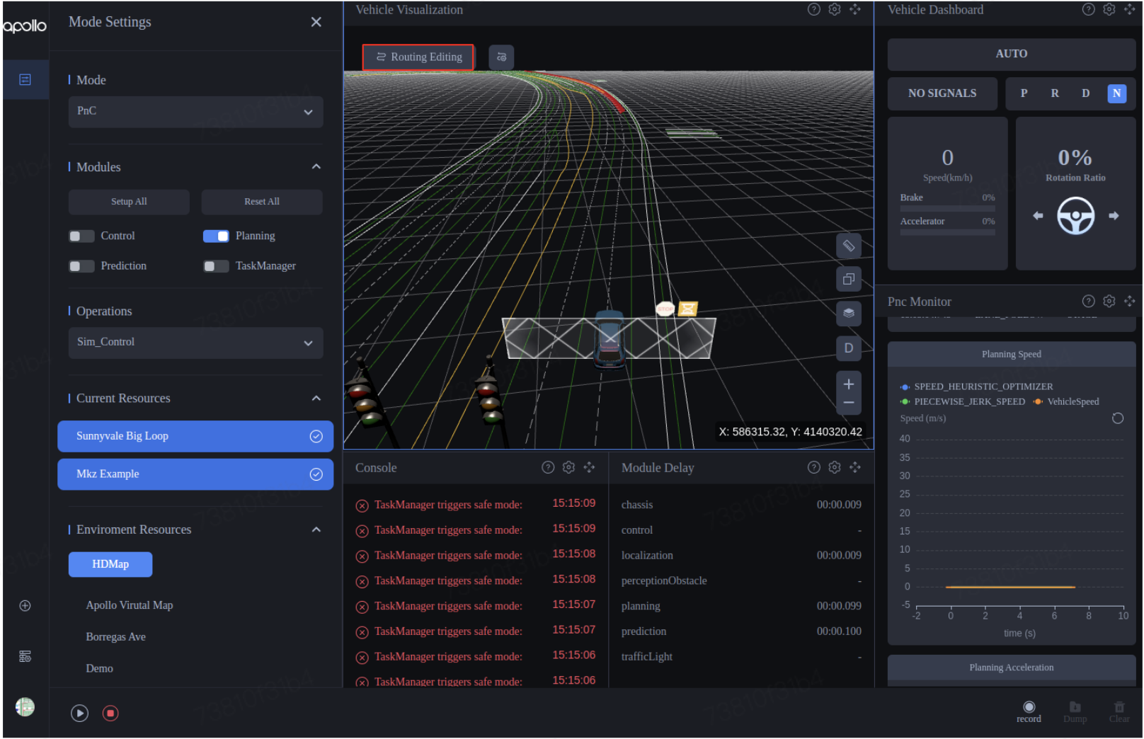 Apollo: 限速区域仿真调试 - 新增traffic rule插件