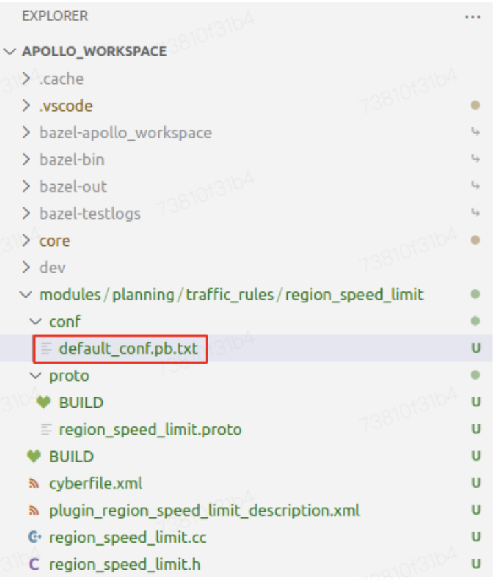 Apollo: 限速区域仿真调试 - 新增traffic rule插件